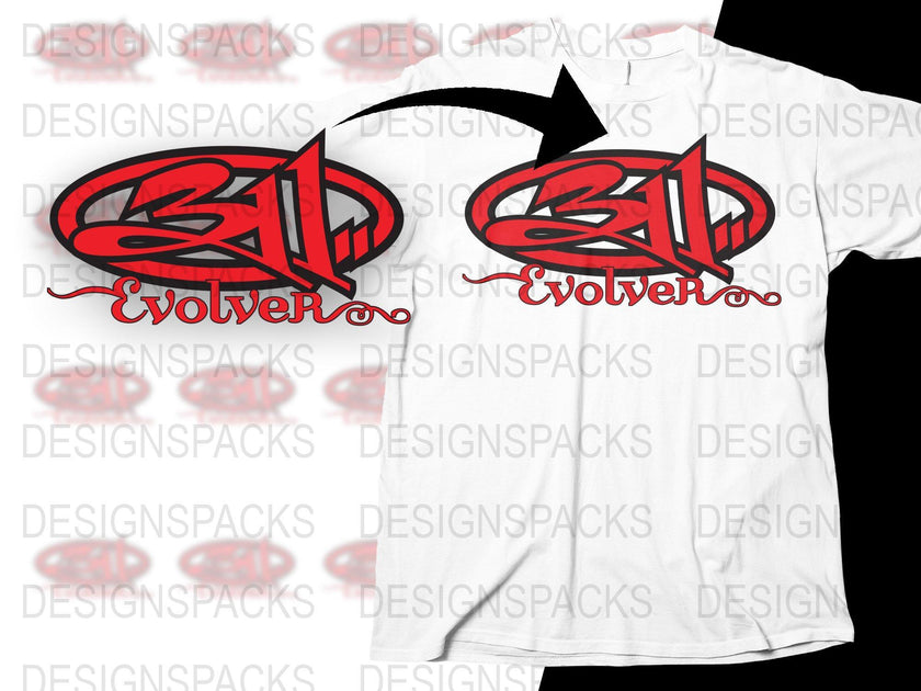 311 Evolver Album Cover Design Graphic Png Design Digital Download