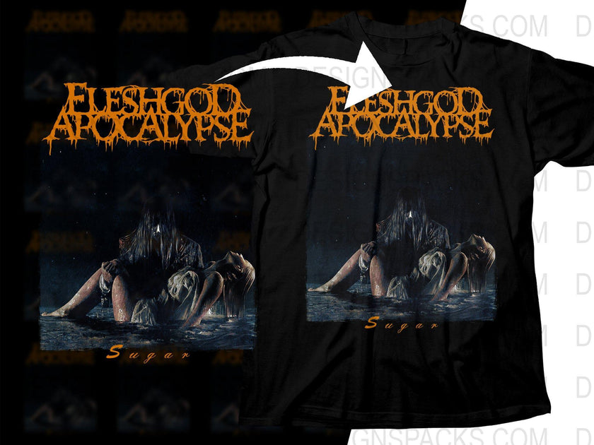 Fleshgod Apocalypse Sugar Album Art Design Png Halftone Digital Downlo