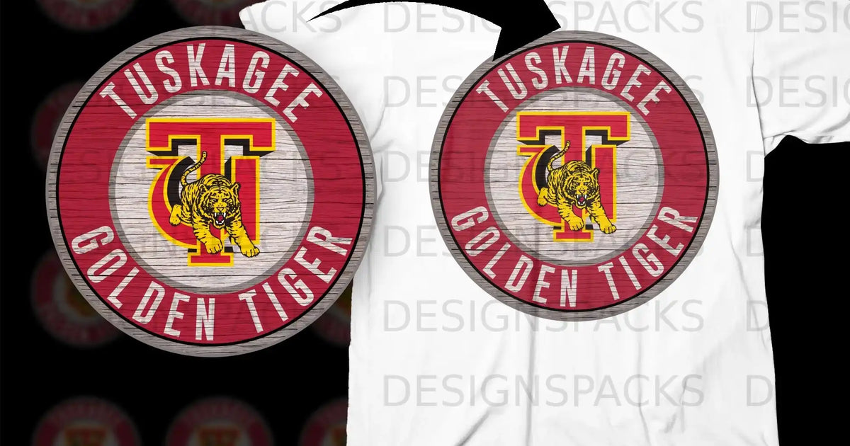 Tuskegee Golden Tiger University Athletics Png Digital Download ...