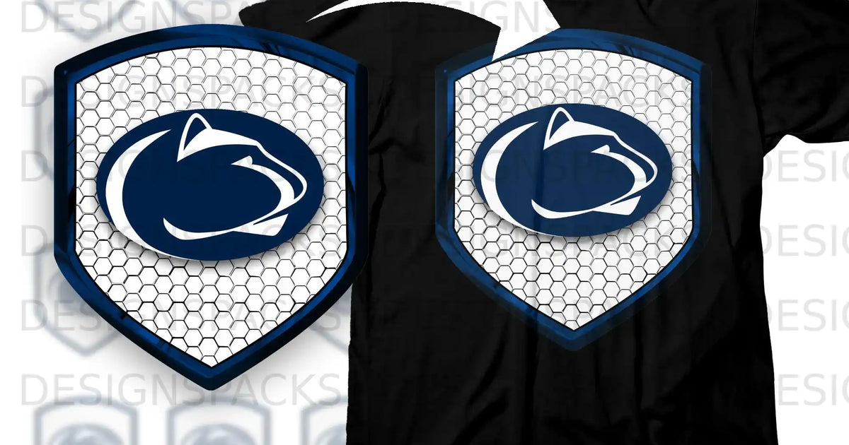 Penn State Nittany Lions Mascot Logo Shield Png Digital Download ...