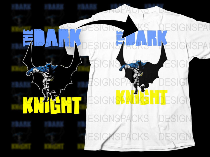 The Dark Knight Graphic Design Png Digital Download