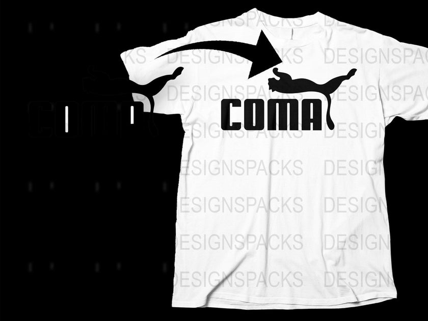 Brand Parody COMA Png Digital Download