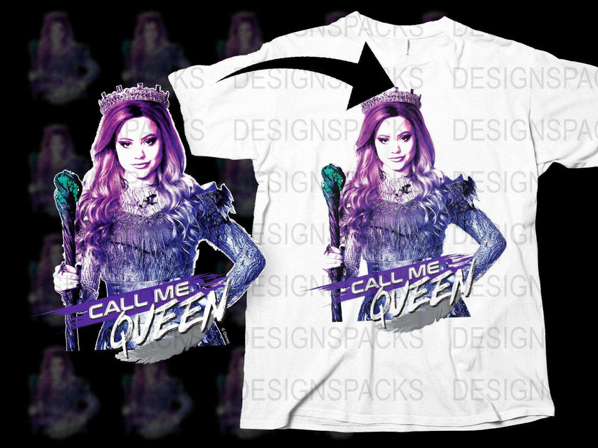 Call Me Queen Disney Descendants Png Digital Download