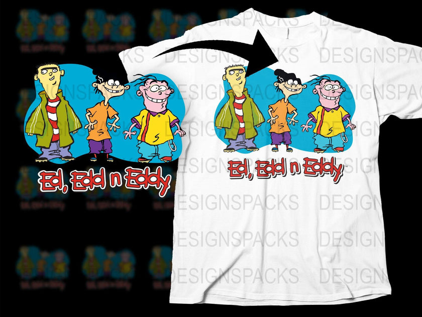 Ed Edd n Eddy Animated Character Png Digital Download