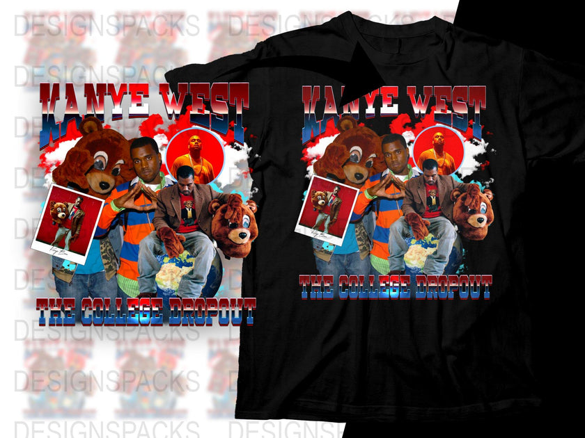 Kanye West The College Dropout Bootleg Png Digital Download