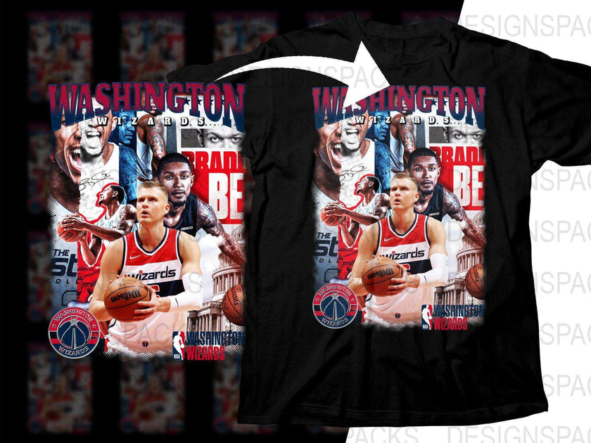 Washington Wizards Themed Basketball Legends Bootleg Png Digital Downl