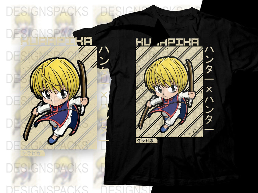 Hunter × Hunter Kurapika Design Anime Png Digital Download