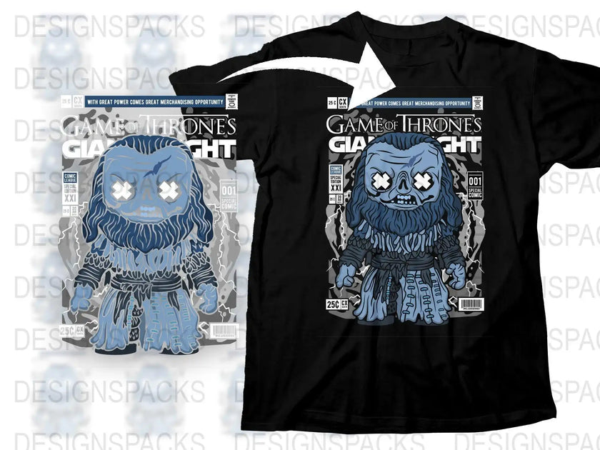 Giant Wight Game Of Throne Popculture Png Digital Download
