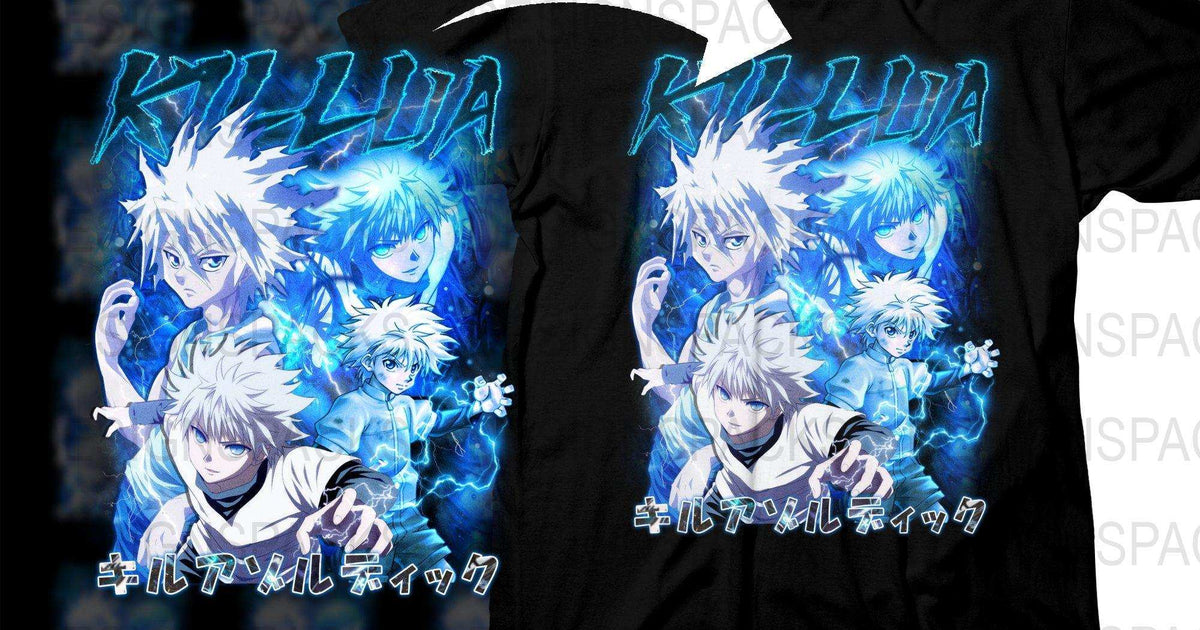 Anime Killua Hunter Electrifying Bootleg Png Digital Download ...