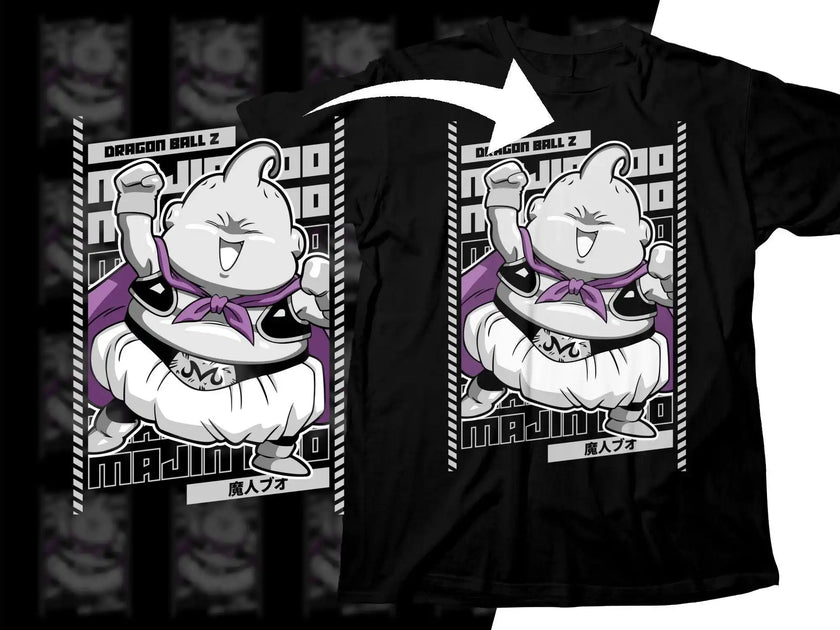 Gray Majin Boo Dragon Ball Png Digital Download