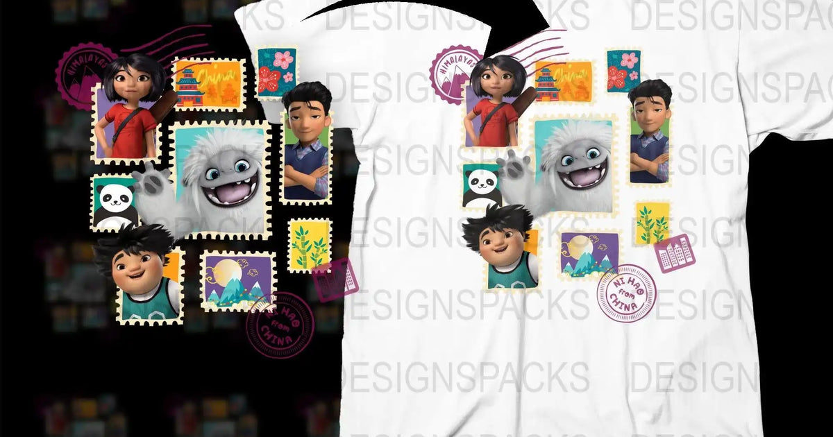 DreamWorks Abominable Everest and Friends Png Digital Download ...