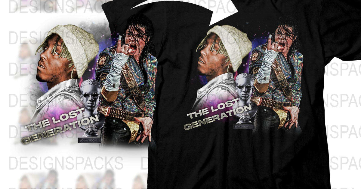 The Lost Generation Juice WRLD Michael Jackson Bootleg Png Digital Dow ...