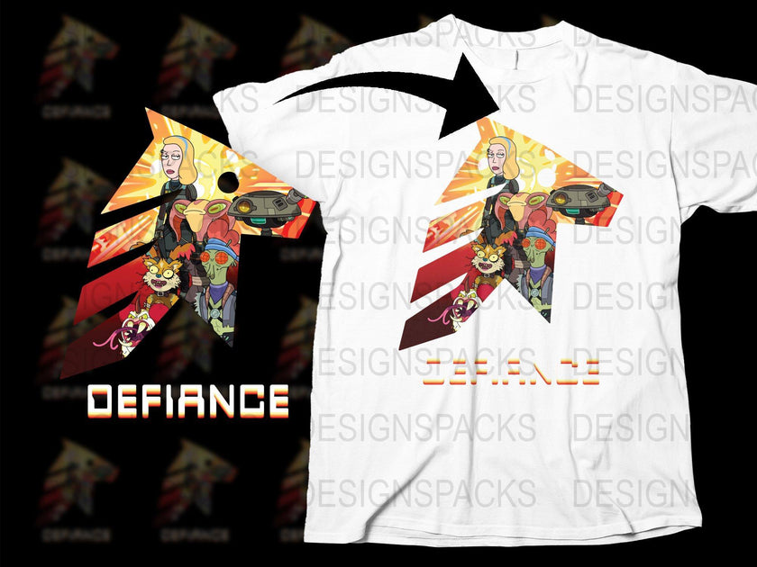 Unique Defiance Png Digital Download Featuring Iconic Characters