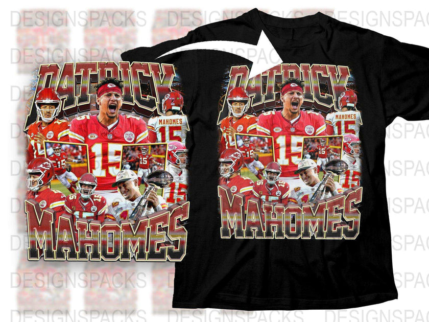 Patrick Mahomes Bootleg Bootleg Design Png Digital Download