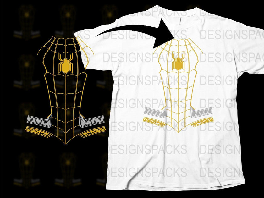 Stylish Spider-Man Graphic Design Png Digital Download