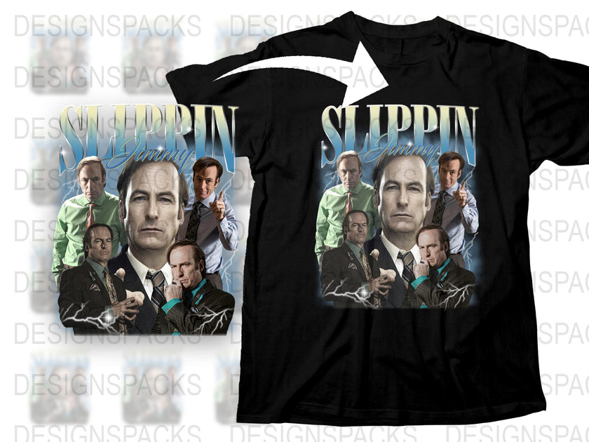 Slippin Jimmy Breaking Bad Bootleg Parody Design Png Digital Download