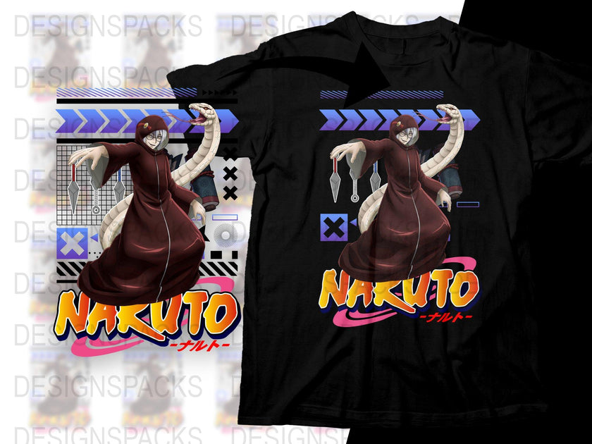 Unique Kabuto Design Unisex Anime Graphic Png Digital Download