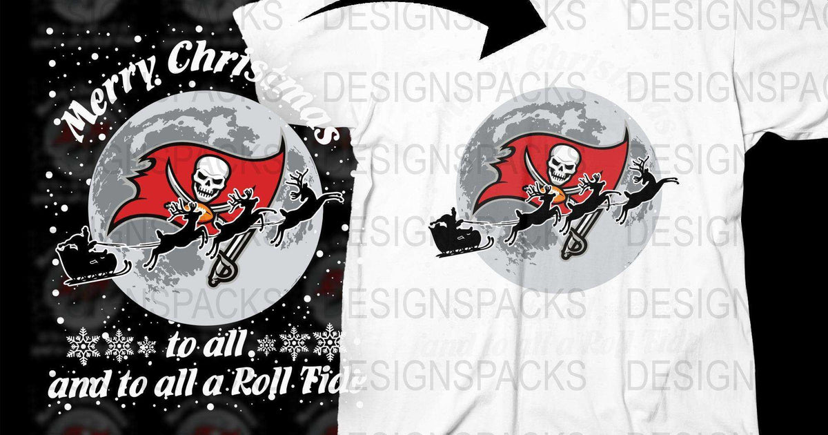 Merry Christmas Tampa Bay Buccaneers Funny Holiday Png Digital Downloa ...