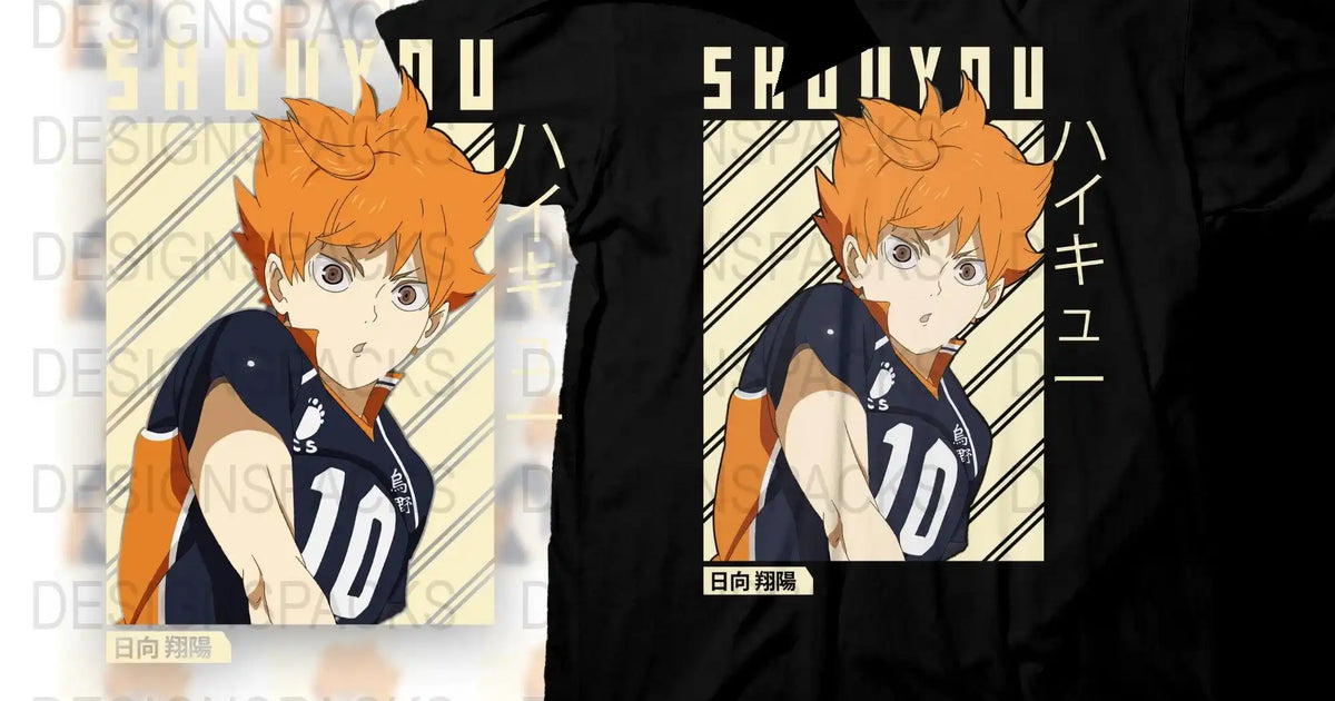 Haikyuu Shoyou Hinata Anime Graphic Png Digital Download – DESIGNSPACKS