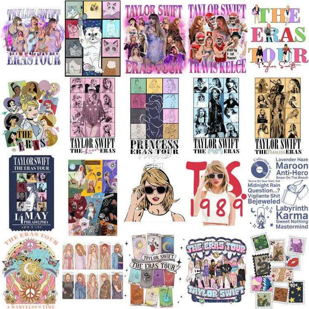 220 Taylor Music Artist Era Tour Designs Bundle PNG – DESIGNSPACKS