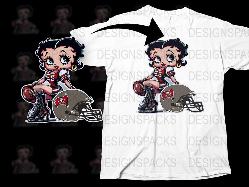 Cute Cartoon Character design Buccaneers Png Digital Download