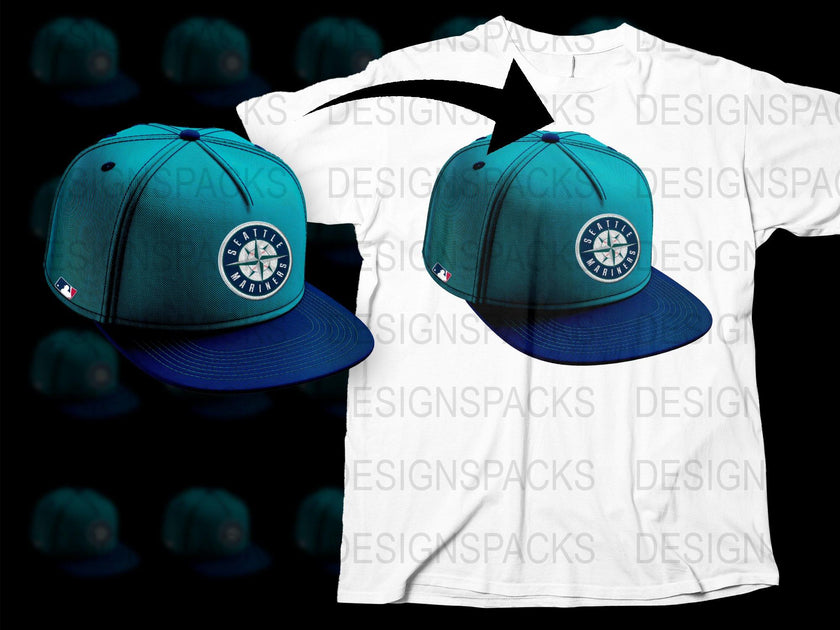 Seattle Mariners Official Team Logo Png Digital Download
