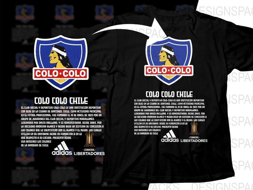 Colo Colo Chile Logo Emblem Soccer Png Digital Download