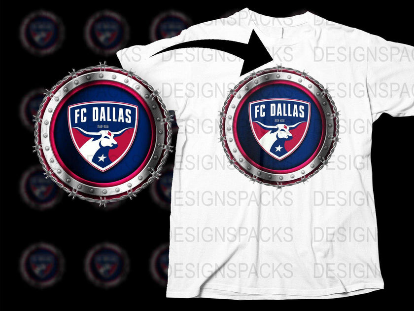 Unique FC Dallas 96 Png Digital Download With Bold Team Emblem Design