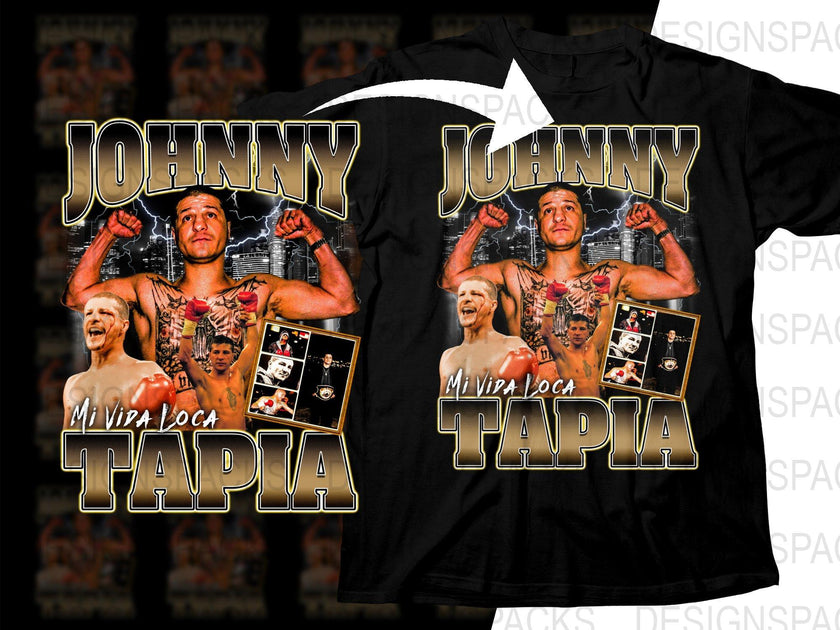 Johnny Tapia Mi Vida Loca Boxing Legend Png Digital Download