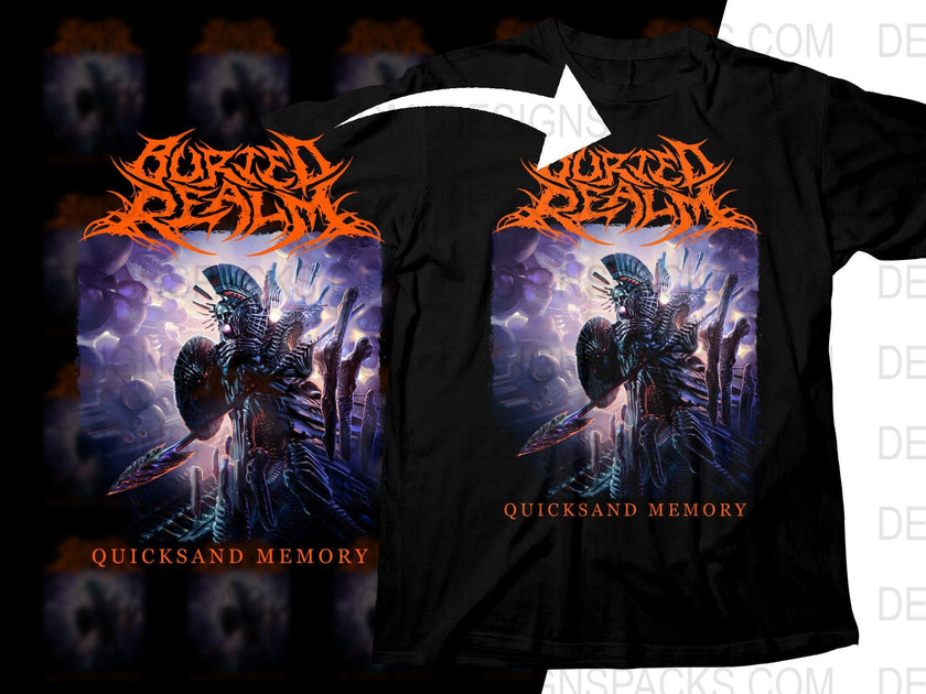 Buried Realm Quicksand Memory Rock Png Halftone Digital Download