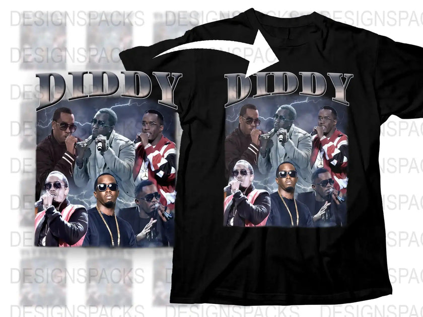 Diddy Graphic Thunder Background Music Legend Bootleg Png Digital Down