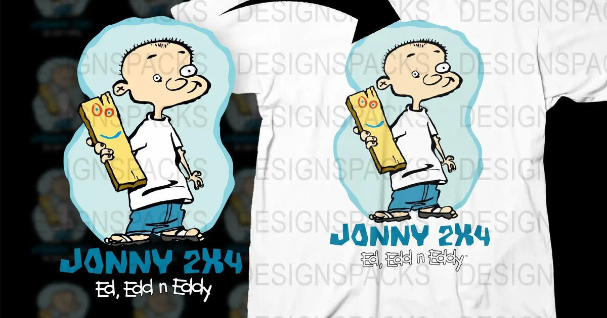 Jonny 2x4 Ed Edd n Eddy Graphic Png Digital Download – DESIGNSPACKS