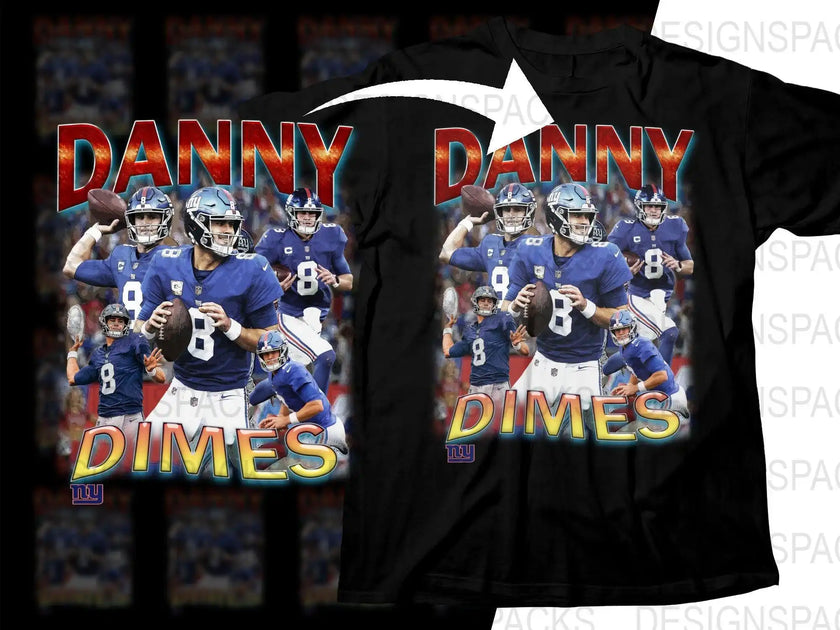 Danny Dimes Football Quarterback Graphic Png Digital Download