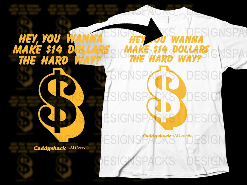 Funny Caddyshack Quote Graphic Png Digital Download