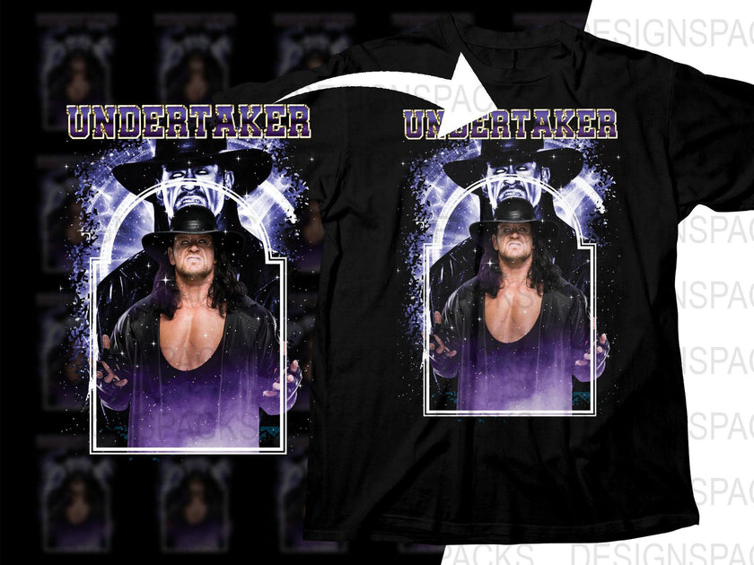 Dominant Undertaker Wrestling Legend Wrestling Bootleg Graphic Png Dig