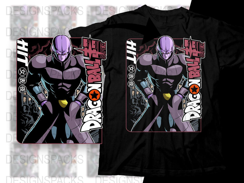 Dragon Ball Super Hit Character Graphic Png Digital Download