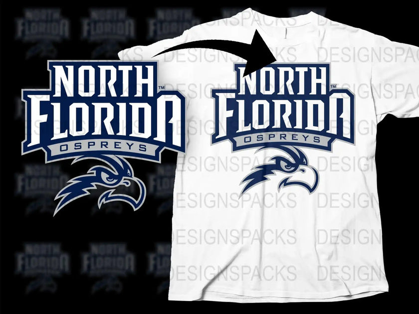 UNF Ospreys College Football Png Digital Download