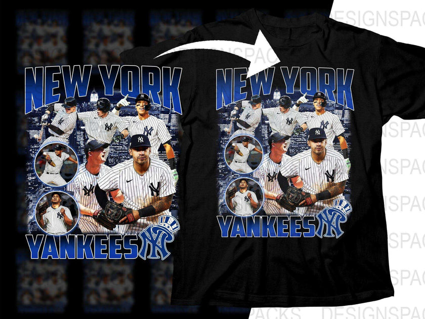 New York Yankees Iconic Team Graphic Png Digital Download