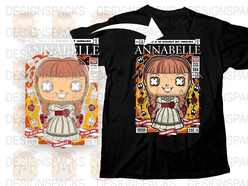 Annabelle Popculture Png Digital Download