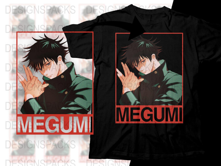 Megumi Anime Graphic Design Png Digital Download