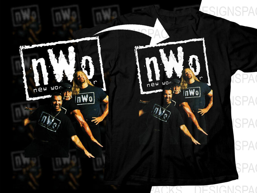 New World Order Classic nWo Wrestling Legends Wrestling Bootleg Graphi