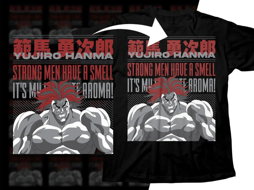 Yujiro Hanma Baki Png Digital Download