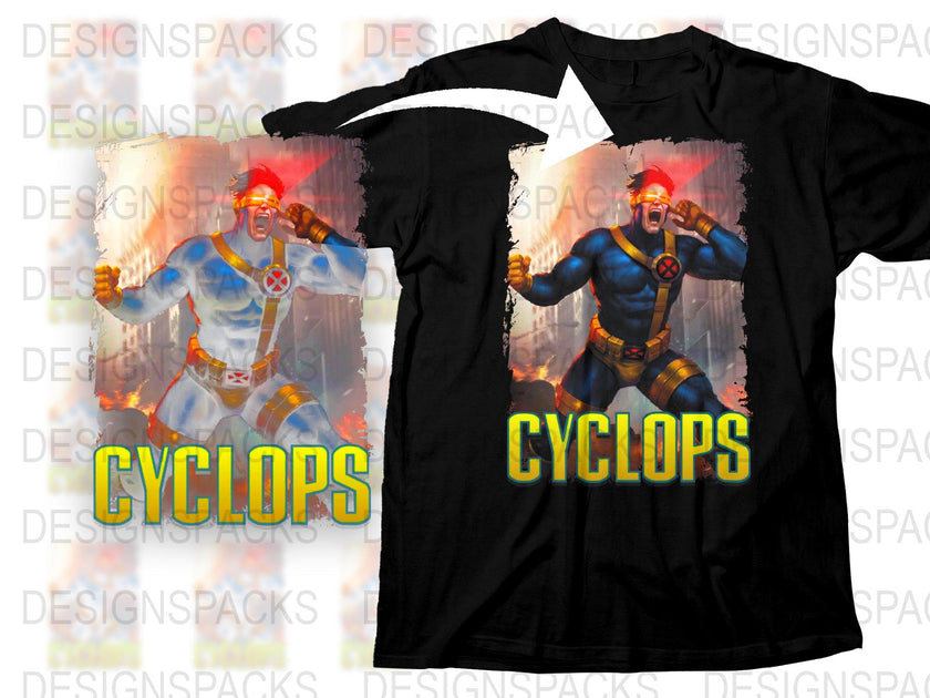 Cyclops Charging Power Laser Design Png Digital Download