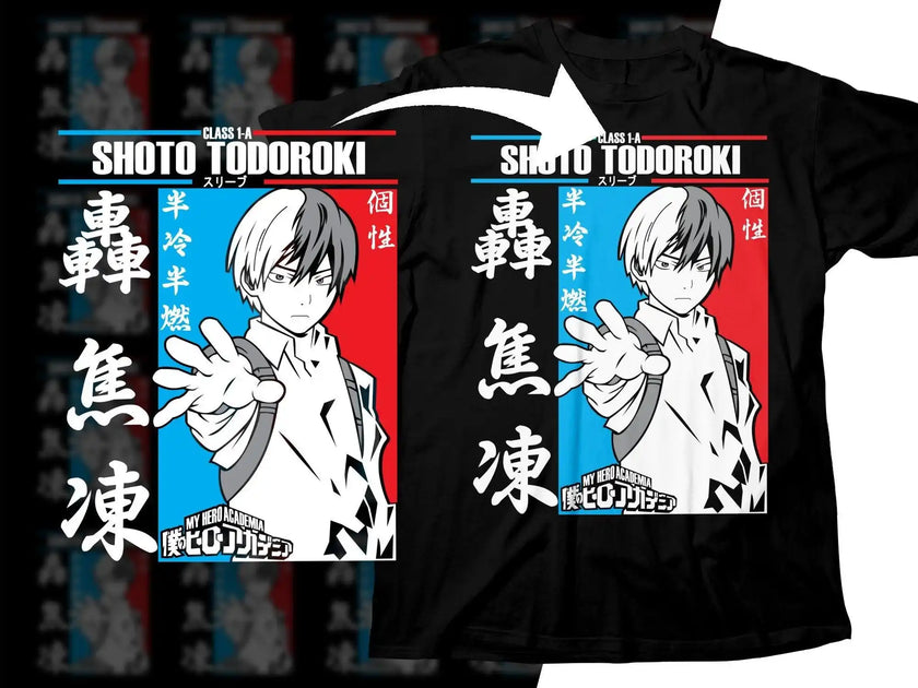 Shoto Todoroki My Hero Academia Png Digital Download