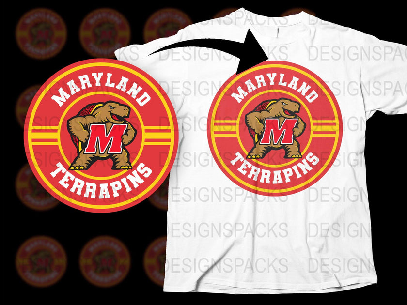 MARYLAND TERRAPINS NCAA College Png Digital Download