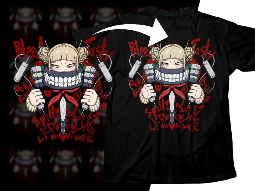 Himiko Bleed My Hero Academia Png Digital Download