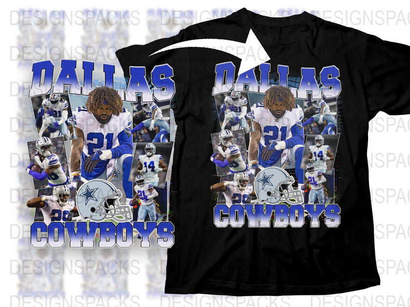 Dallas Cowboys Bootleg Design Bootleg Png Digital Download