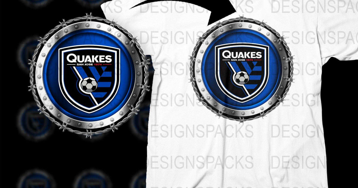 San Jose Earthquakes Soccer Team Logo Png Digital Download – DESIGNSPACKS