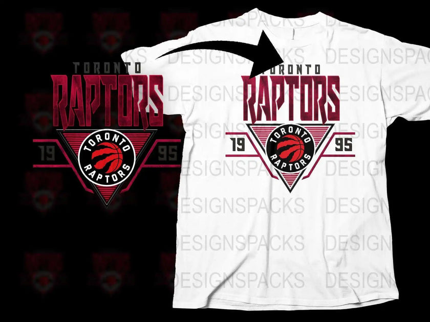 Toronto Raptors 1995 Logo Png Digital Download