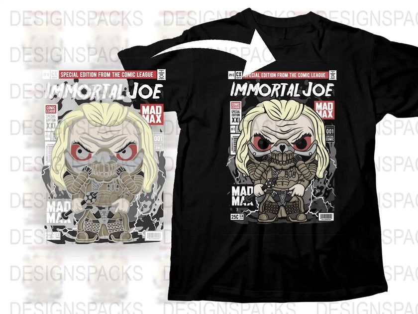 Immortal Joe Mad Max Popculture Png Digital Download